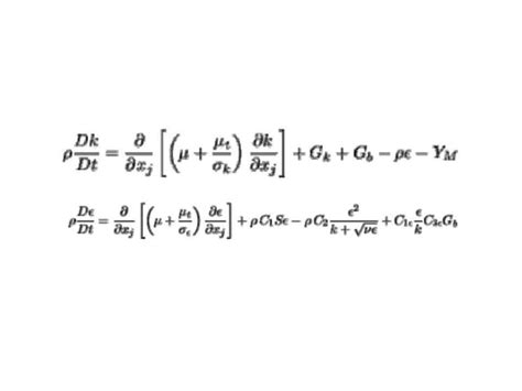 K Epsilon Model Ppt
