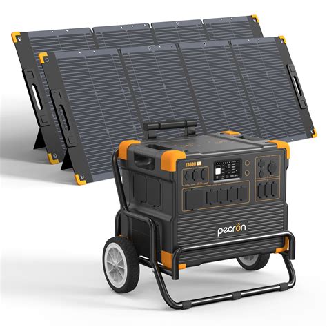 Pecron E3600lfp Solar Generator Kit 3600w 3072wh