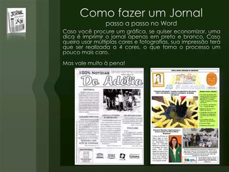 Como Criar Um Jornal