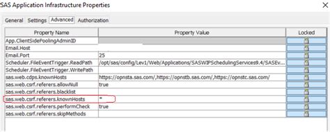 Solved Csrf And Asterisk Saswebcsrfreferersknownhosts Sas