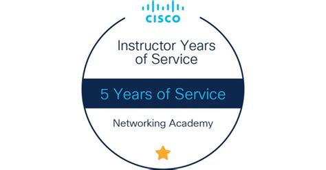 Instructor 5 Years Of Service Was Issued By Cisco To Kostiantyn… Sedicomm University