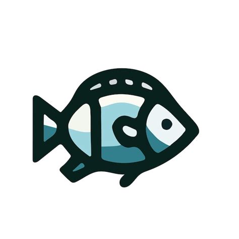 Peces Azules Vector Premium