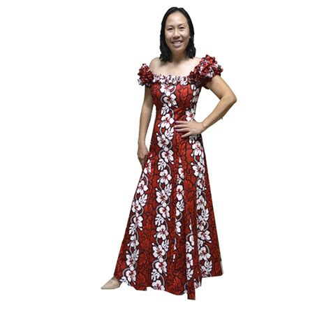 Traditional Hawaiian Dress Cotton Muumuu Dress Wedding Dresses Made
