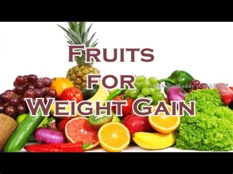 High Calorie Fruits Vegetables Nutrition