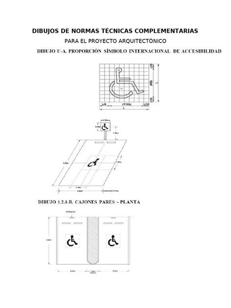 Dibujos De Normas TÉcnicas Complementarias Pdf