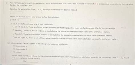 Solved A Consumer Product Testing Organization Uses A Survey