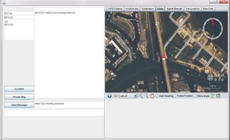 the front end graphical user interface at each node download
