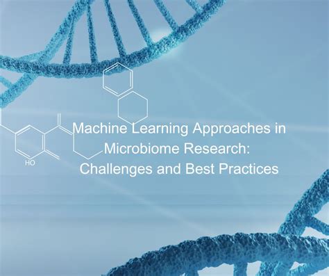 Giorgos Papoutsoglou On Linkedin Machine Learning Approaches In Microbiome Research Challenges