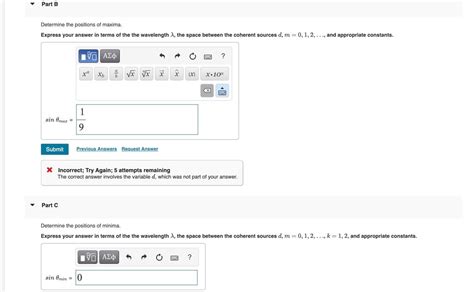 Solved Part A Consider Three Equally Spaced And Chegg
