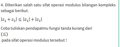 4 Diberikan Salah Satu Sifat Operasi Modulus Studyx