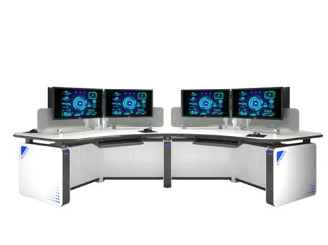 System Integrator Customizes High End Chemical Coal Mine Operator Desk Workstation Console