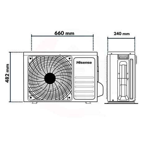 Hisense 10 Ton Wall Mount Split Non Inverter Air Conditioner Ac Ghar