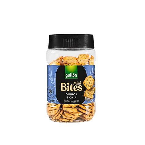 Gullon Mini Bites Quinoa And Chia 250g Fengany