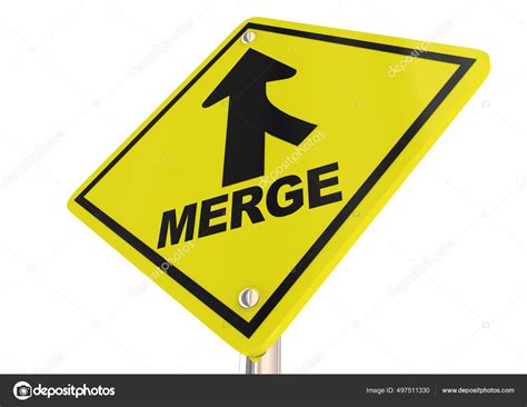 Merging Traffic Sign
