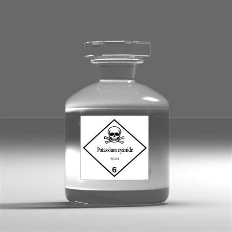 시안화 칼륨 병 3d 모델 10 Max Unknown Free3d