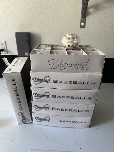 Diamond Baseballs 12 Pack 5 Dozen Sidelineswap Buy And Sell On Sidelineswap