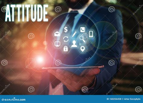 Conceptual Hand Writing Showing Attitude Business Photo Showcasing