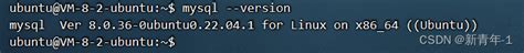 【mysql部署】在ubuntu22 04上安装和配置mysql教程 ubuntu22 04安装mysql csdn博客