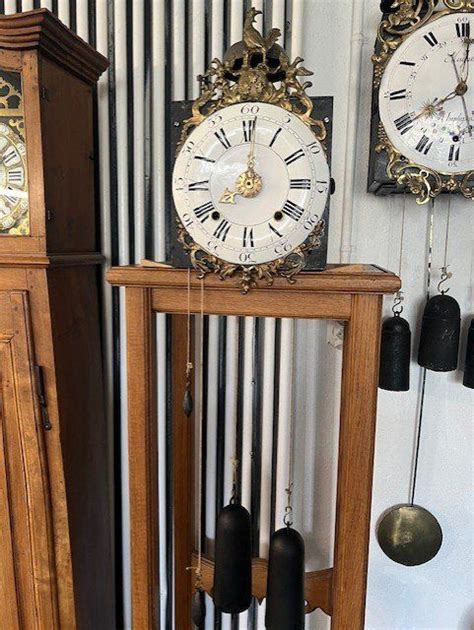 Kleine Comtoise Coq I Mit Wecker I Bart I Ca 1780 Gebraucht In