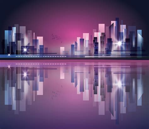 도시 배경화면 고화질 벡터 Freepik에서 무료 고품질 벡터를 다운로드하세요 Freepik