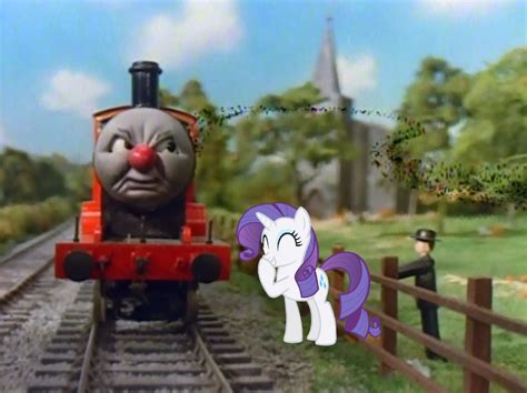 James Goes Buzz Buzz Thomas And Mlp Crossover By Lpstheforestengine