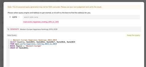 Ai Assistant Querybook