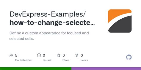 GitHub DevExpress Examples How To Change Selected Cells Appearance When Gridcontrols Multi