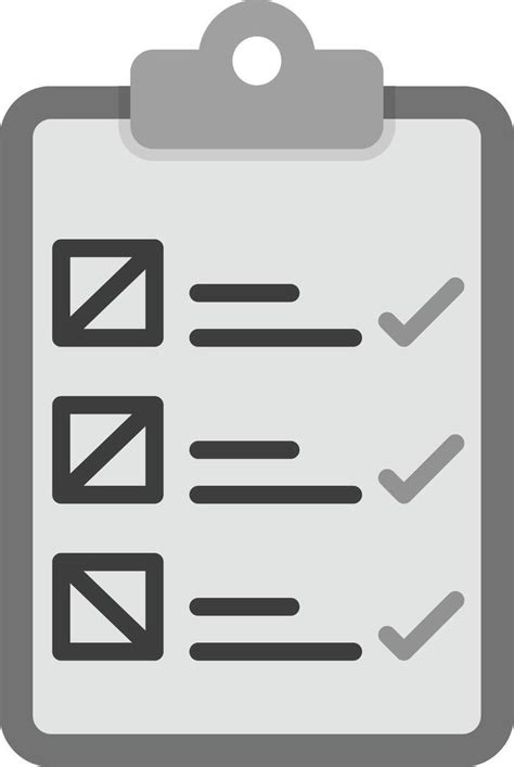 Checklist Vecto Icon 37956047 Vector Art At Vecteezy