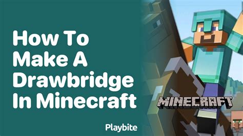 How To Make A Drawbridge In Minecraft Playbite