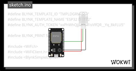 Dht 22 Wokwi Arduino And Esp32 Simulator