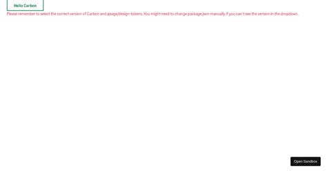 Carbon Quickstart Typescript Codesandbox