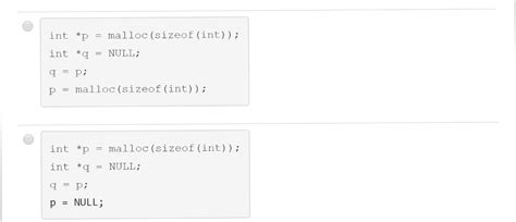 Solved Which One Of The Following Code Fragments Causes A