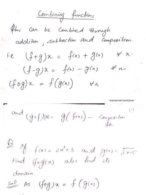 Composition Function Pdf