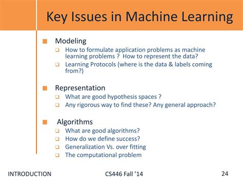 ppt cs 446 machine learning powerpoint presentation free download