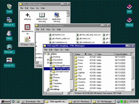 Make Linux Look Exactly Like Windows 95 I Mean Exactly