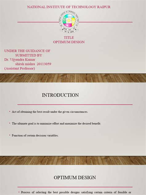 optimum design 1 pdf mathematical optimization strength of materials