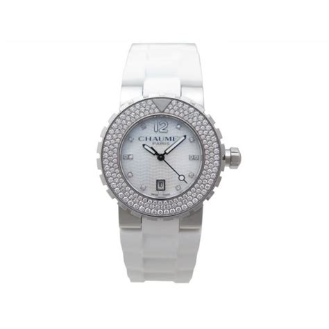 Montre Chaumet Class One W17229 33 Acier Diamant