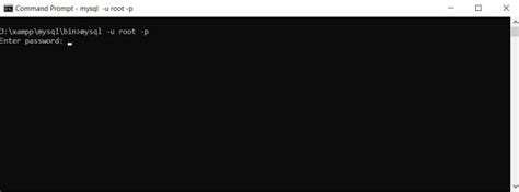 How To Run Mysql Queries Through Windows Command Prompt Artisans Web
