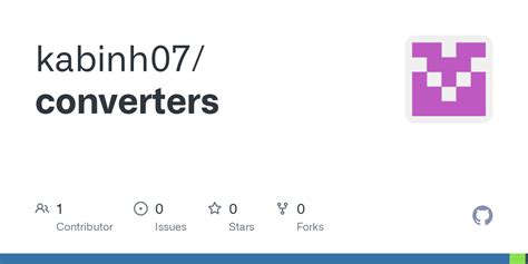 Github Kabinh07converters