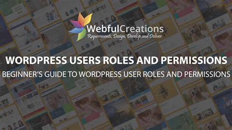 beginner s guide to wordpress users roles and permissions