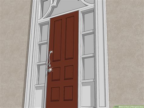 How To Stain A Previously Stained Fiberglass Door Psoriasisguru Com