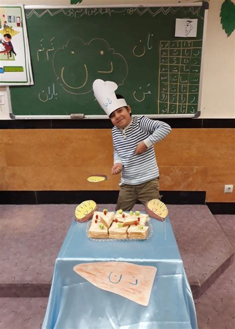 کاردستی با حروف الفبا 25 کاردستی حرف ن پیش دبستانی و کلاس اول