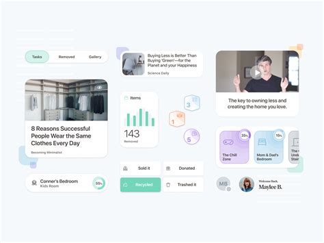 Clutterfree UI Bits By Clint McManaman For Headway On Dribbble