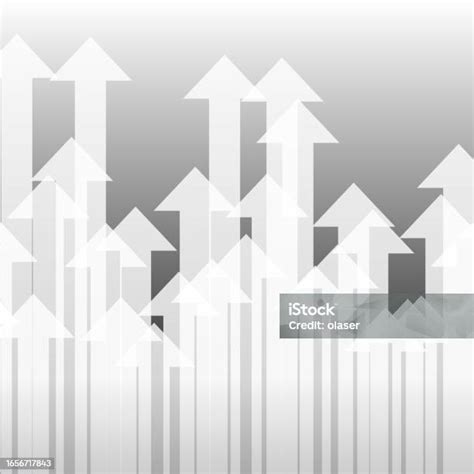 투명한 화살표의 숲을 닮은 3d 막대 그래프가 표시되어 역동적이고 혁신적인 방식으로 진행 상황을 시각적으로 나타냅니다 3차원 형태에 대한 스톡 벡터 아트 및 기타 이미지