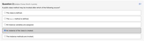 solved question 2 multiple choice worth 4 points a public