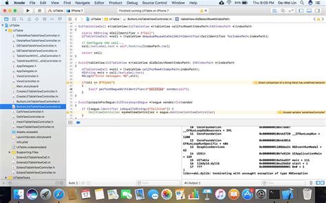 Ios How To The Table Cell Has The Segue Function In Objective C