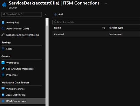 Automating Azure Itsm Connector With Service Now