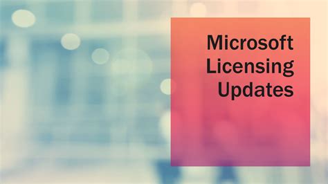 Understanding Microsofts Licensing Updates Balancing Flexibility And Cost