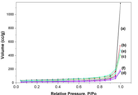 N 2 Sorption Isotherms Of A Mo B Es C Rh D Gc E Es Rh