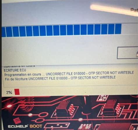 Kt200 Edc17cp50 Incorrect File 018000 Otp Sector Not Writable
